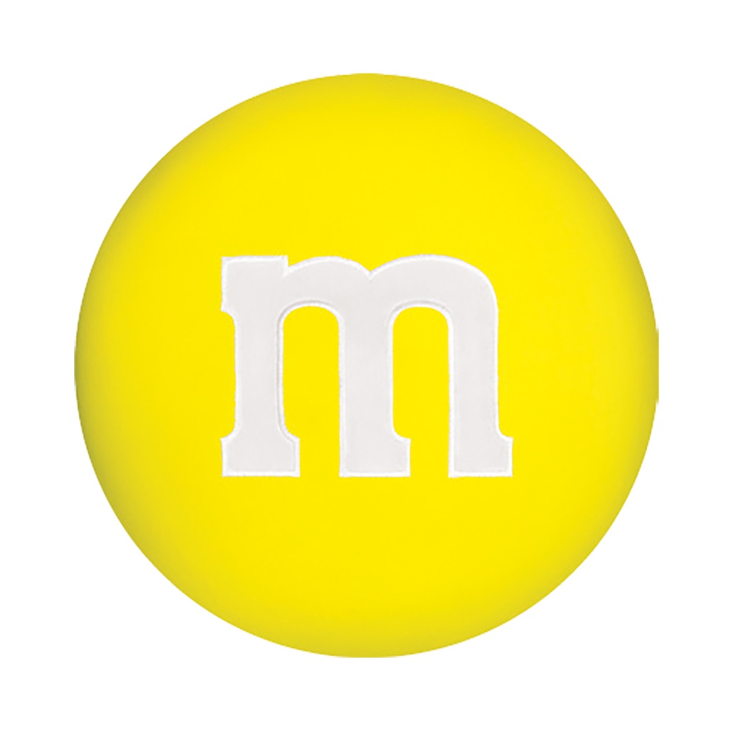 Yellow M & M Microbead Pillow | Iscream